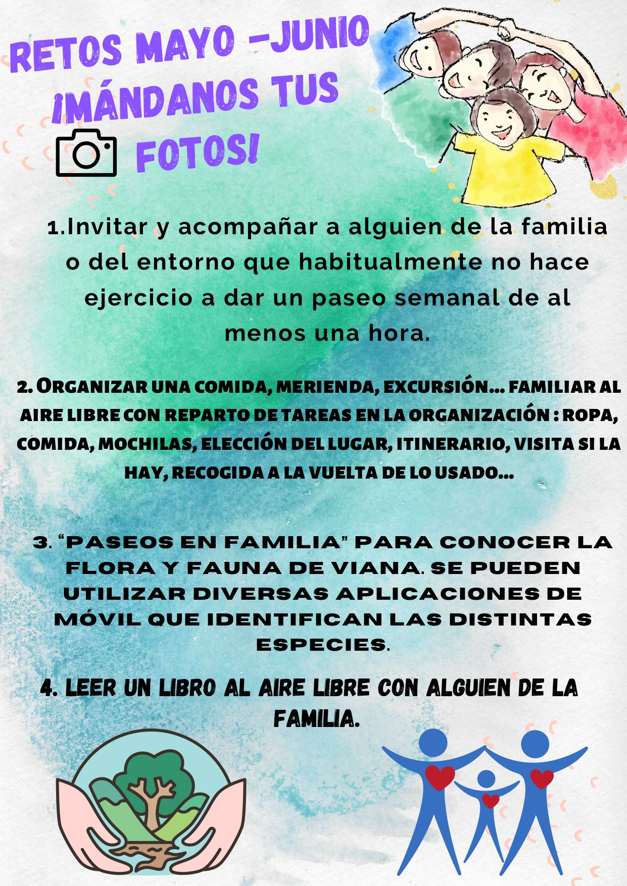 Retos del mes de mayo y junio - CP Ricardo Campano Viana - Ikasnova